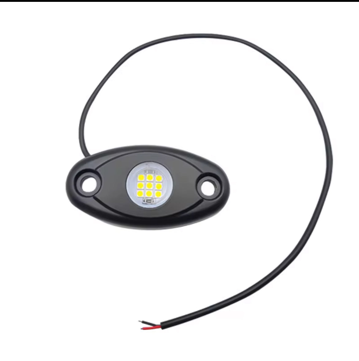 Battery powered rock light – Emoto workz